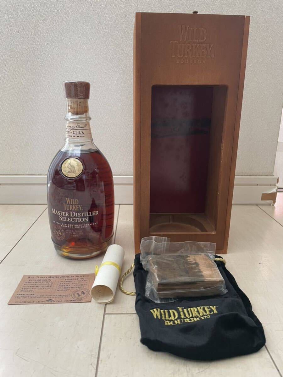 ワイルドターキー マスター ディスティラー セレクション 14年 WILD TURKEY MASTER DISTILLER SELECTION ...