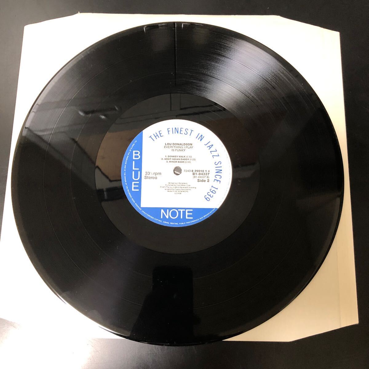 SNR240517 UK盤 BLUE NOTE ルー ドナルドソン LP レコード LOU DONALDSON EVERYTHING I ...
