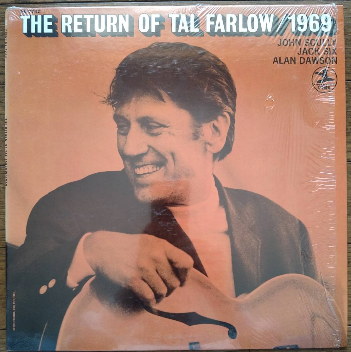 USオリジナル盤 Tal Farlow The Return of Tal Farlow 1969 Prestige 7732 初回DBH刻印 ...