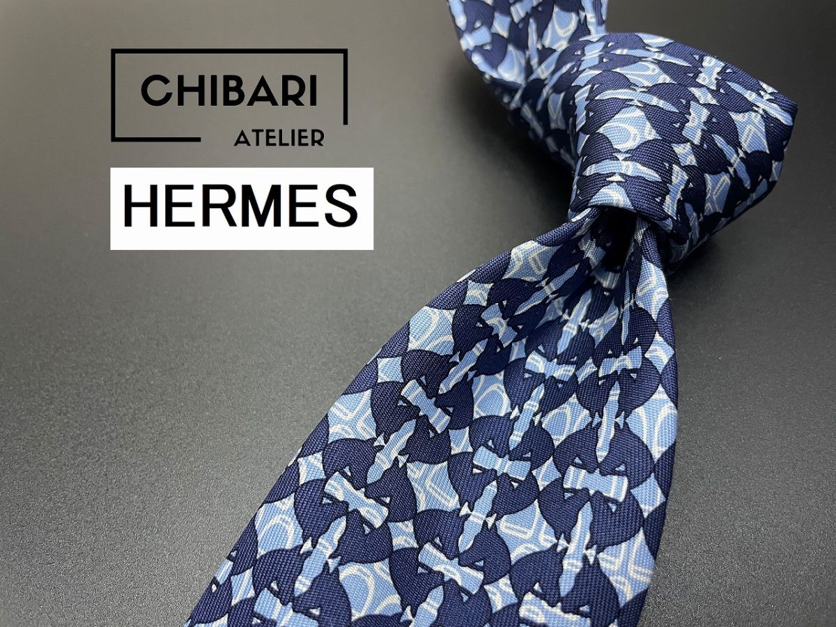 超 HERMES エルメス チェック柄 ネクタイ 3本以上 ネイビー 0504003(ネクタイ)｜売買されたオークション情報、yahooの商品情報をアーカイブ公開 - オークファン ...