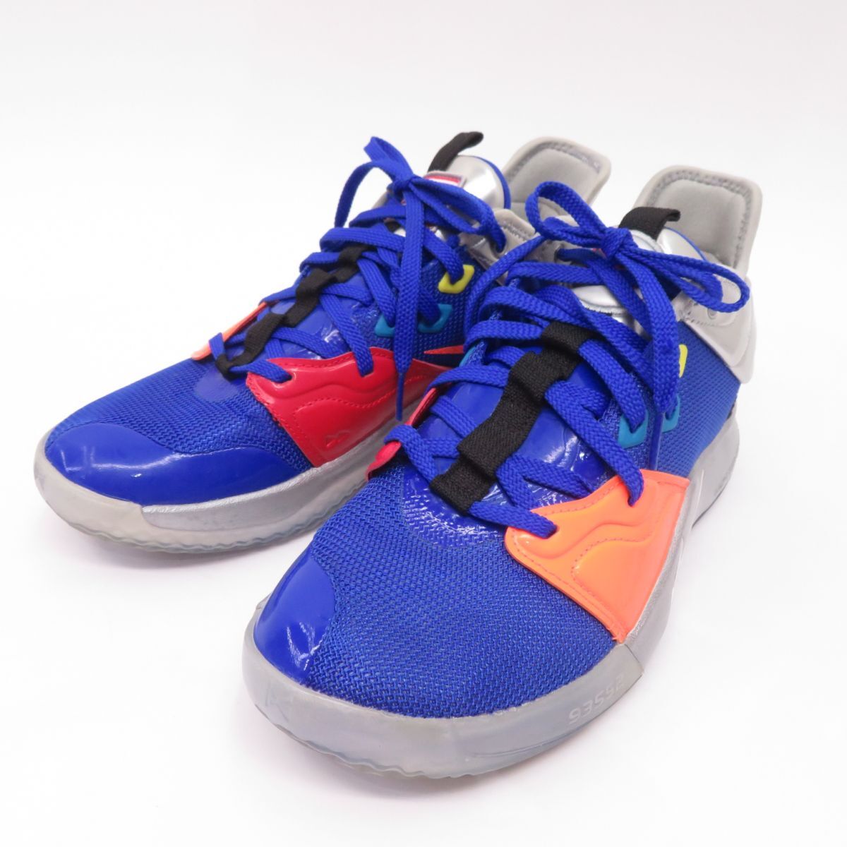 153s NIKE ナイキ PG 3 NASA EP ポールジョージ ナサ CI2667-400 US9 27cm 箱無し(27.0cm ...