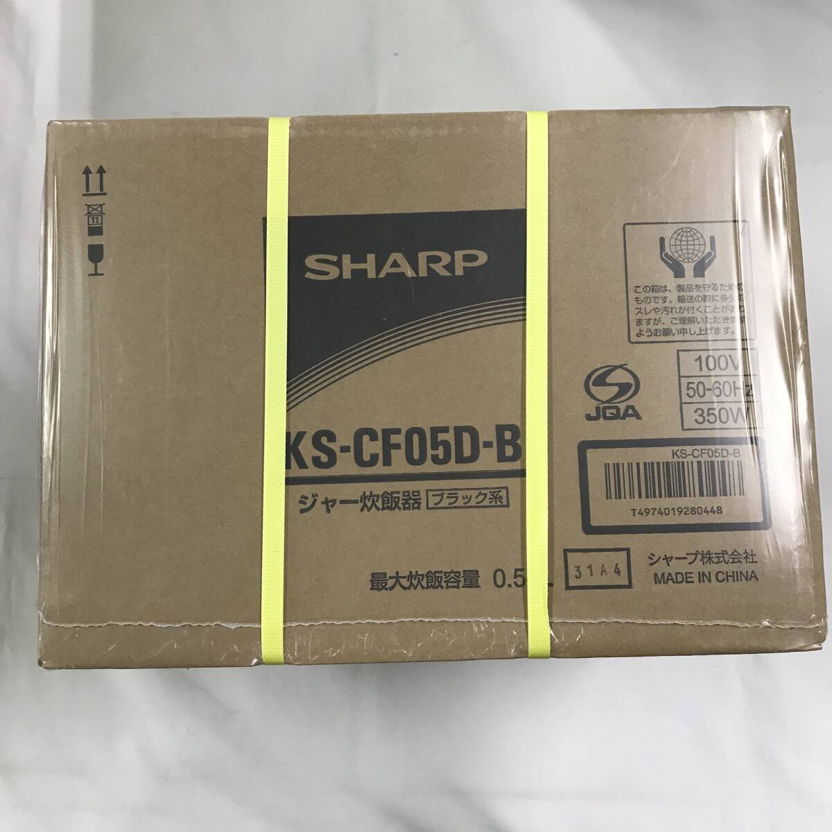sy930 SHARP シャープ 炊飯器 3合炊き KS-CF05D-B(炊飯器)｜売買されたオークション情報、yahooの商品情報をアーカイブ公開 - オークファン（aucfan.com）