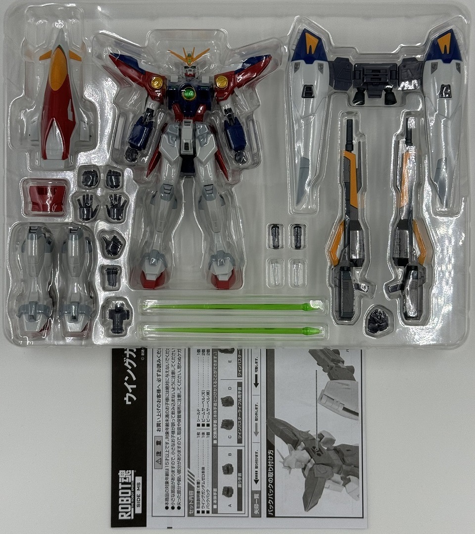 バンダイ ROBOT魂/ SIDE MS: ウイングガンダム ＆ ウイングガンダムゼロ セット XXXG-01W WING GUNDAM ...