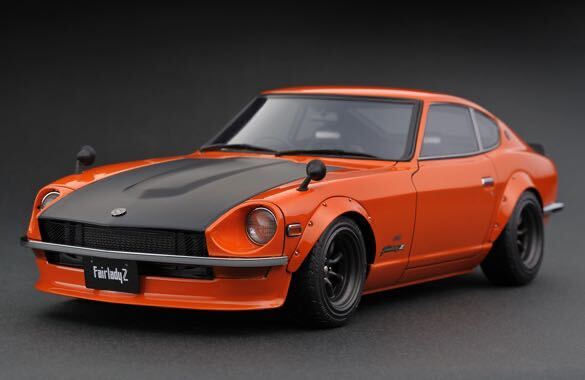 イグニッションモデル ignition model 1/18 日産 フェアレディ Z Z432-R PS30 Orange RSワタナベ ...