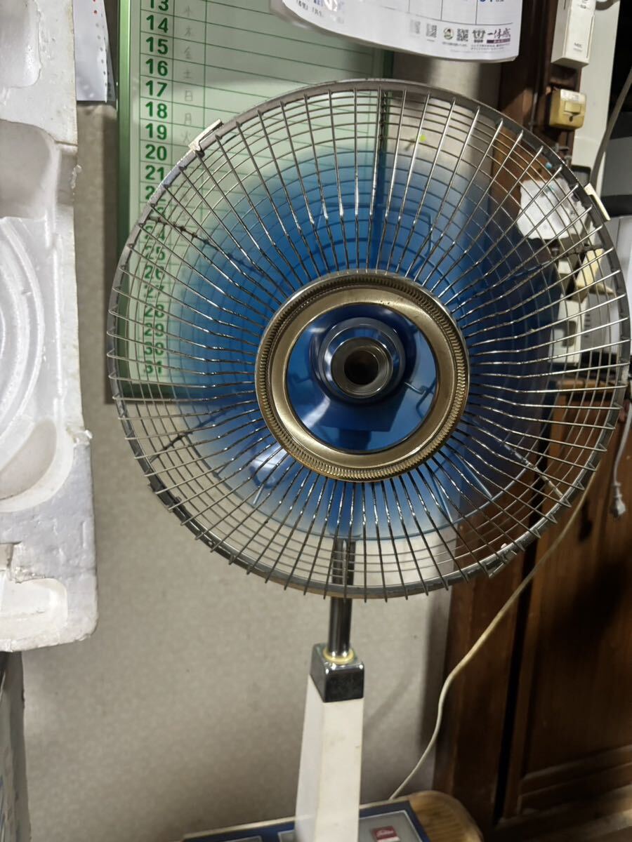 品 東芝 SF-30D 扇風機 スカイブルー まつよい草 検 昭和レトロ 扇風機 アンティーク レトロポップ 古民家 National ...