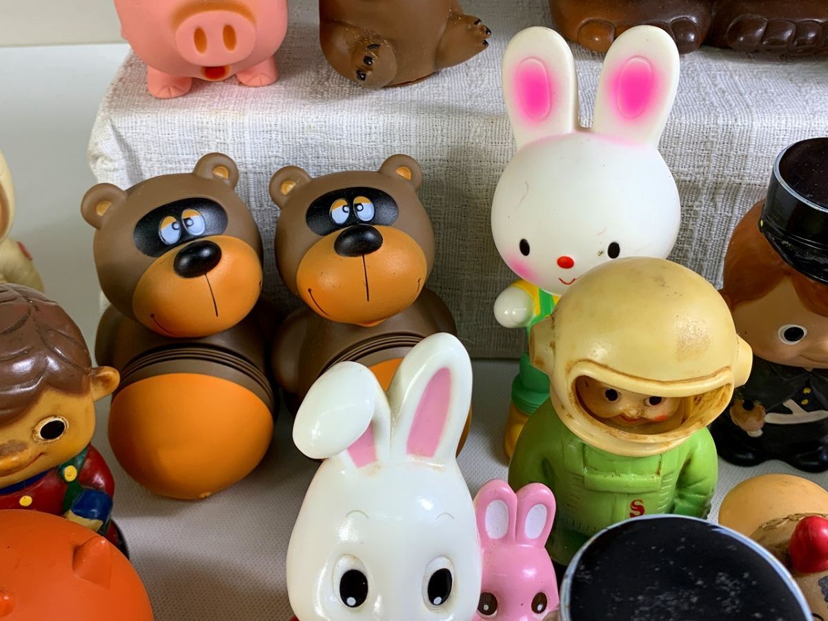 ＃192 ソフビまとめ 富士銀行 JA こぐまのミーシャなど 当時物 昭和レトロ 約3.2kg Y(広告、ノベルティグッズ)｜売買されたオークション情報、yahooの商品情報をアーカイブ公開 ...