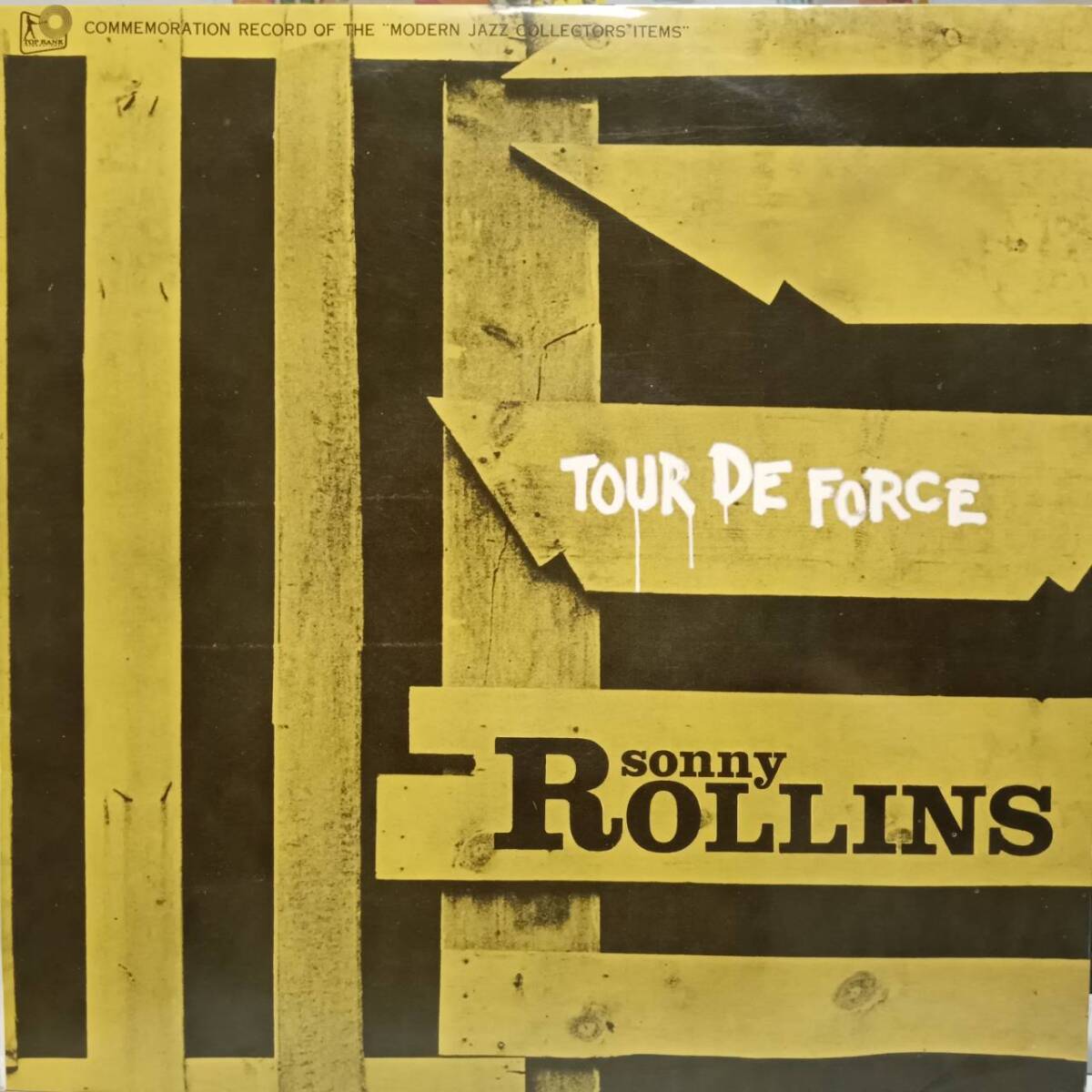 非売品 日本TOP RANK Prestige 盤10インチ Sonny Rollins / Tour De Force 1961年 ビクター ...