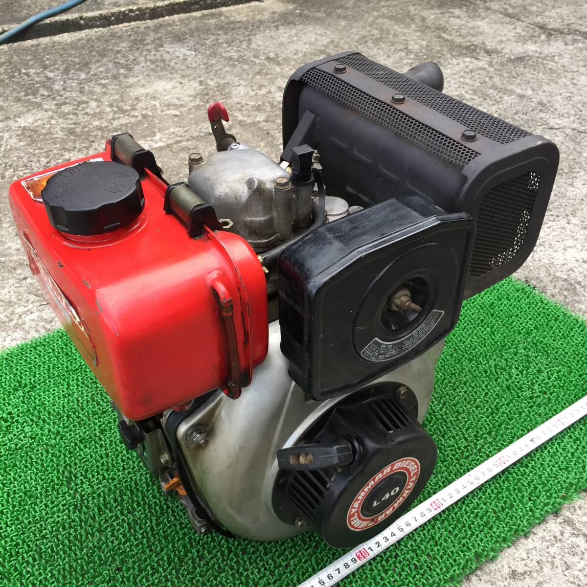 ヤンマー ディーゼルエンジン L40 ＜動画あり＞ 発動機 L40SS 動噴 ポンプ YANMAR(発動機)｜売買されたオークション情報 ...