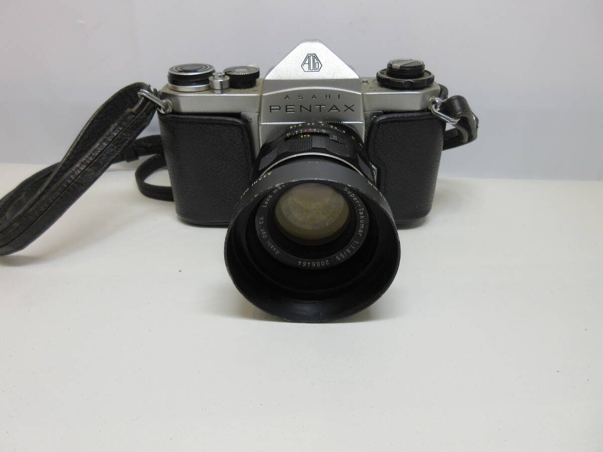 8685-500 ASAHI PENTAX アサヒ ペンタックス 1：1.8 55㎜ 一眼 フィルム カメラ Super-Takumar 1870382 SV(ペンタックス)｜売買された ...