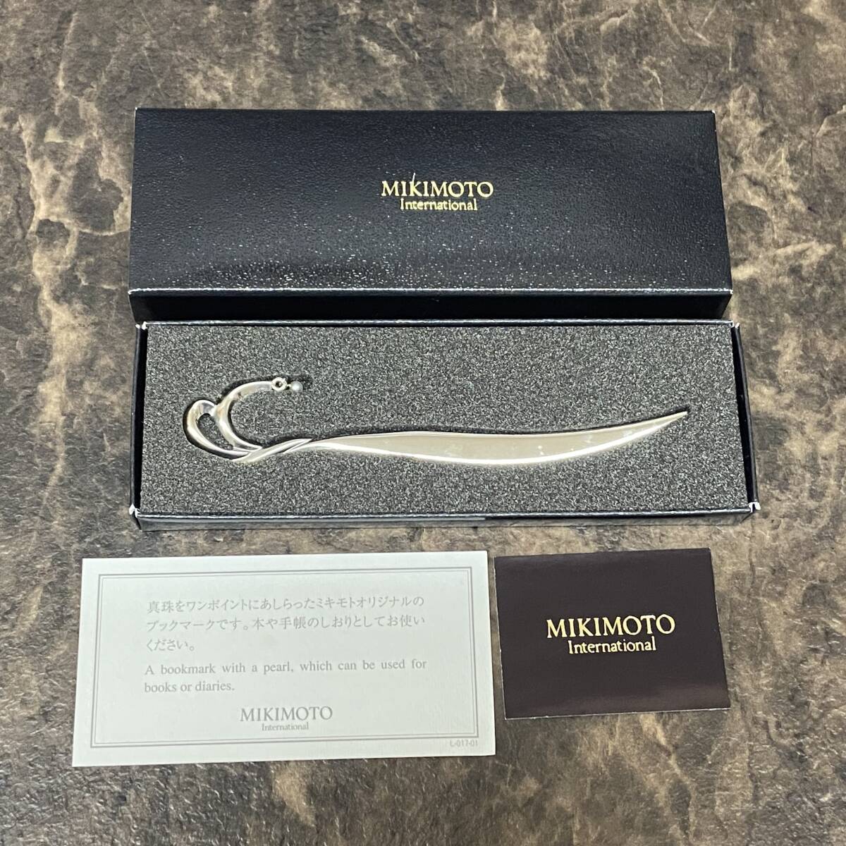 品 MIKIMOTO ミキモト 真珠 パール ブックマーク ブックマーカー 栞 しおり(ミキモト)｜売買されたオークション情報、yahooの ...
