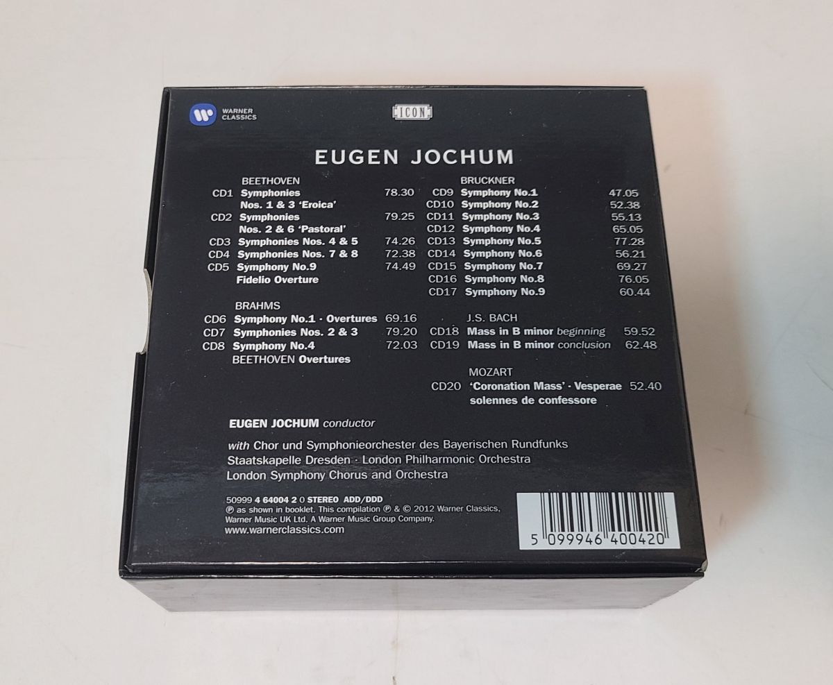 クラシックCD / EUGEN JOCHUM / J.S.BACH MOZART BEETHOVEN BRAHMS BRUCKNER / CD ...