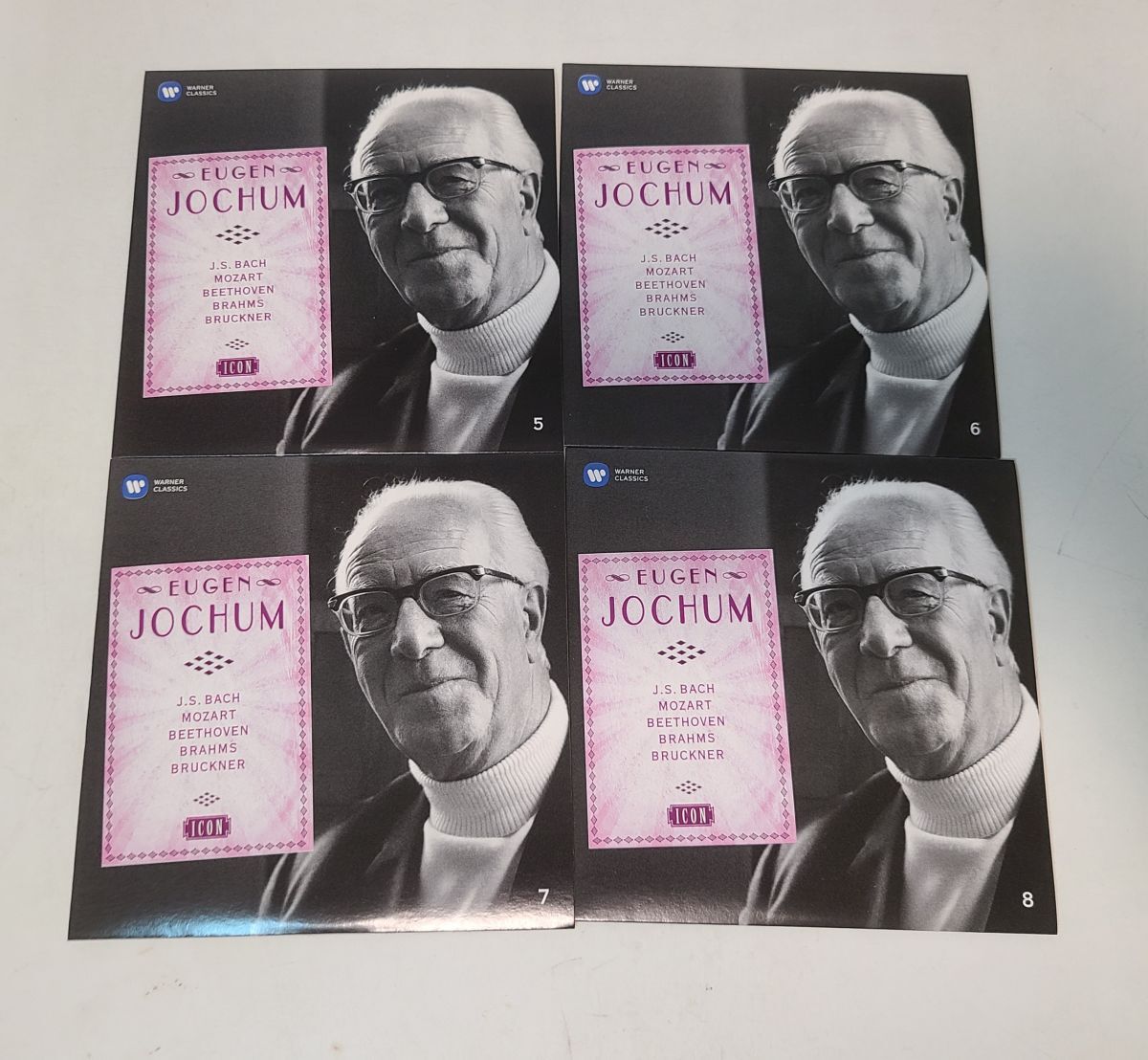 クラシックCD / EUGEN JOCHUM / J.S.BACH MOZART BEETHOVEN BRAHMS BRUCKNER / CD ...