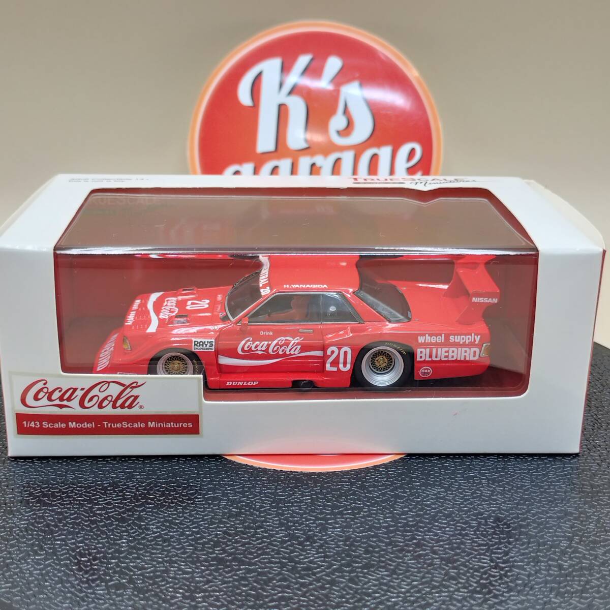 TSM 1/43 1982 Nissan Bluebird #20 Silhouette Gr.5 Coca-Cola WEC Japan ...