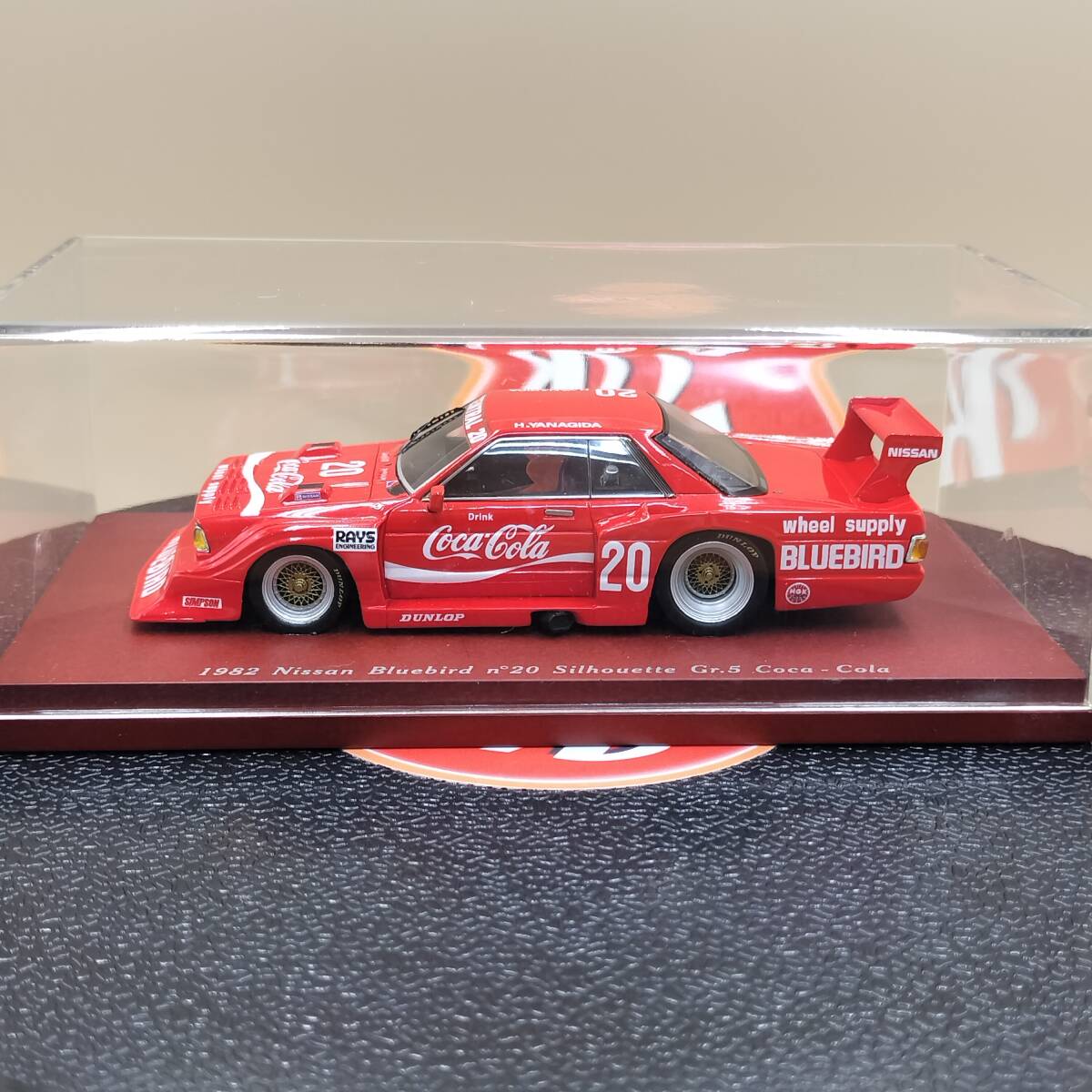 TSM 1/43 1982 Nissan Bluebird #20 Silhouette Gr.5 Coca-Cola WEC Japan ...