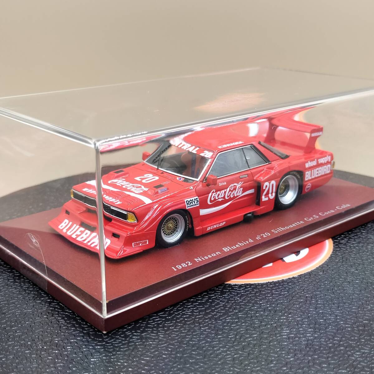 TSM 1/43 1982 Nissan Bluebird #20 Silhouette Gr.5 Coca-Cola WEC Japan ...