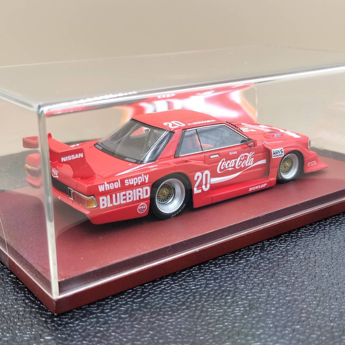 TSM 1/43 1982 Nissan Bluebird #20 Silhouette Gr.5 Coca-Cola WEC Japan ...