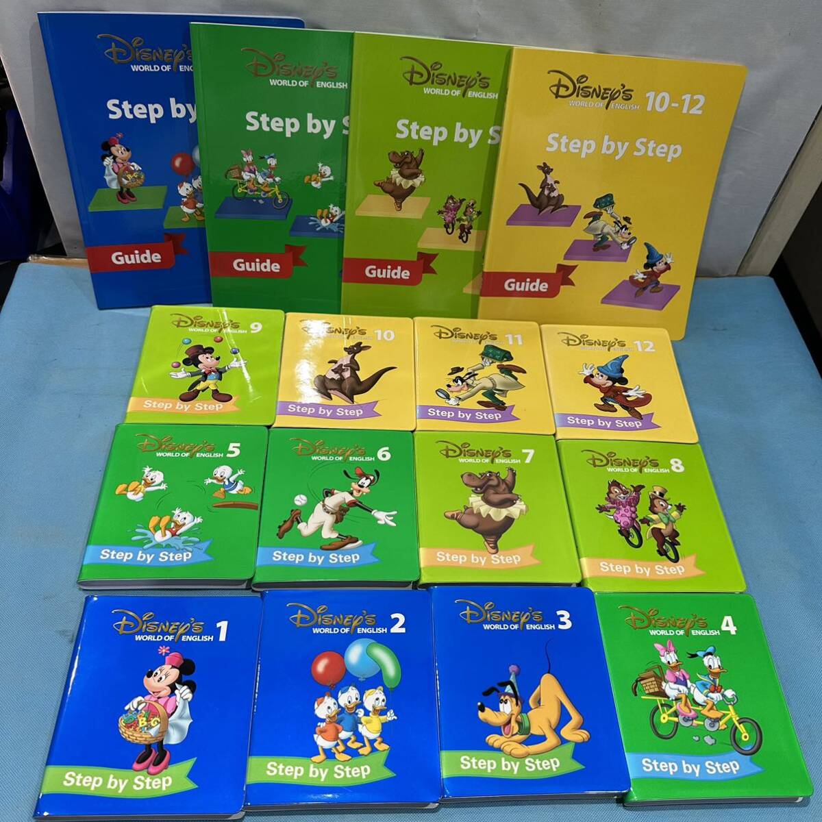 DWE ディズニー英語システム Step by Step DVD 1巻 12巻 ガイド付き Disney World of English 英語教材(子ども英語)｜売買されたオークション情報 ...
