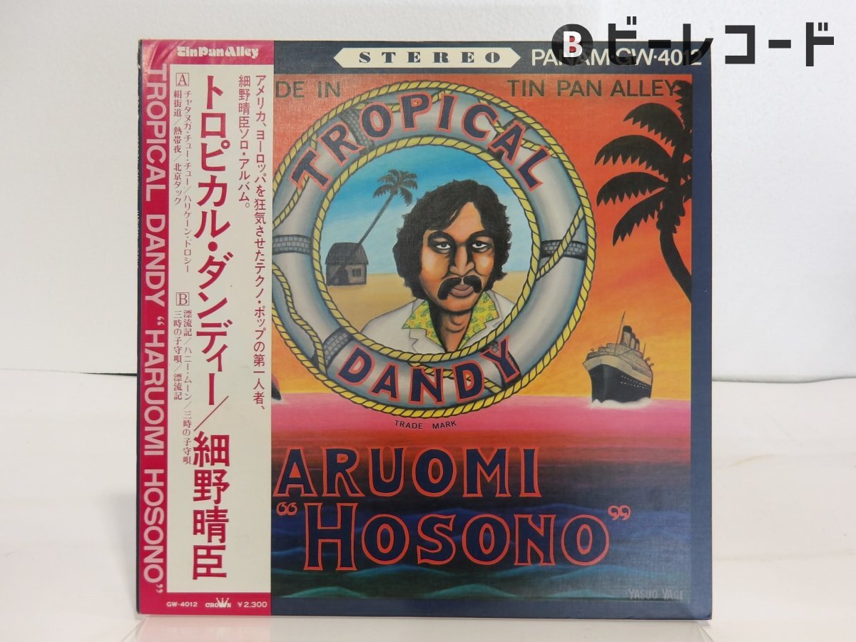 細野晴臣 Tropical Dandy トロピカル ダンディー LP 12インチ /Panam GW-4012 /ジャズ(ジャズ一般)｜売買されたオークション情報、yahooの商品情報を ...