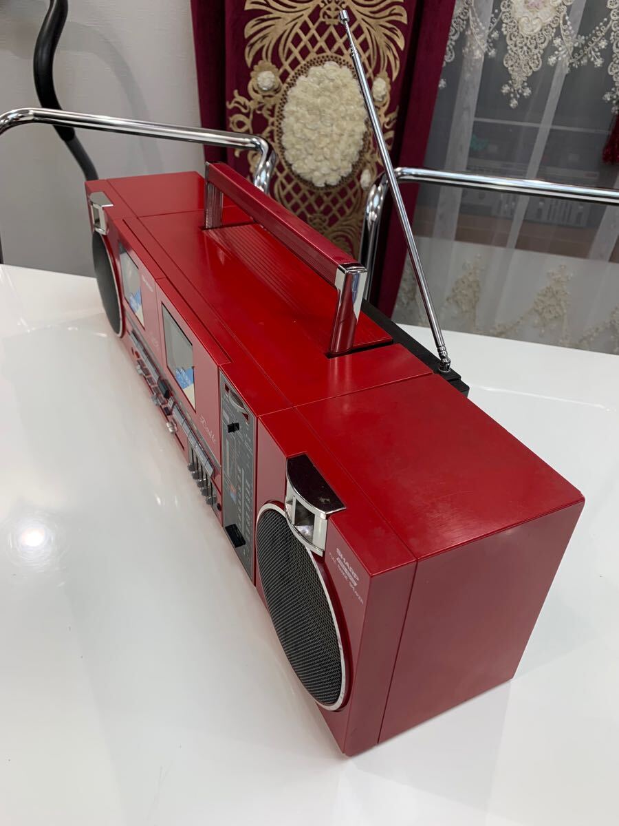 SHARP シャープ QT-88R TABLE COMPONENT SYSTEM オーディオ機器 W ダブル ラジカセ ジャンク品 ラジオ レトロ 本体のみ(ラジカセ)｜売買されたオークション ...