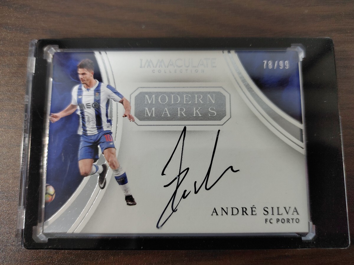99枚限定 Andre Silva #/99 Modern Marks RC Rookie Auto Autograph 直書き サイン ...