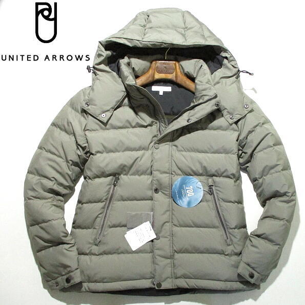 ユナイテッドアローズ フード付き 2WAY ダウンジャケット グレー ベージュ ダウンブルゾン Mサイズ UNITED ARROWS(Mサイズ)｜売買されたオークション情報、yahooの商品 ...