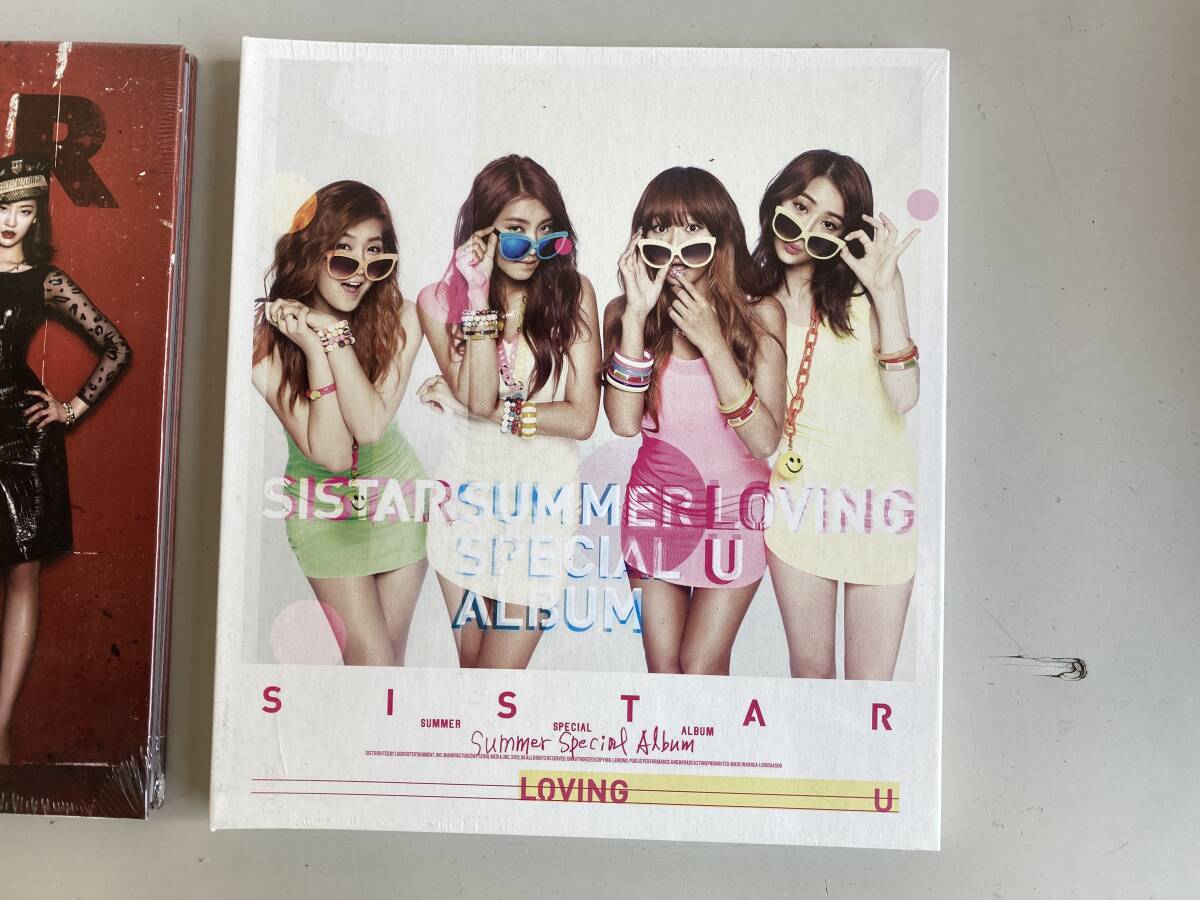 ⑤t286 SISTAR シスター CD 写真集 K-POP ALONE THE FIRST MINI ALBUM/THE SECOND ...