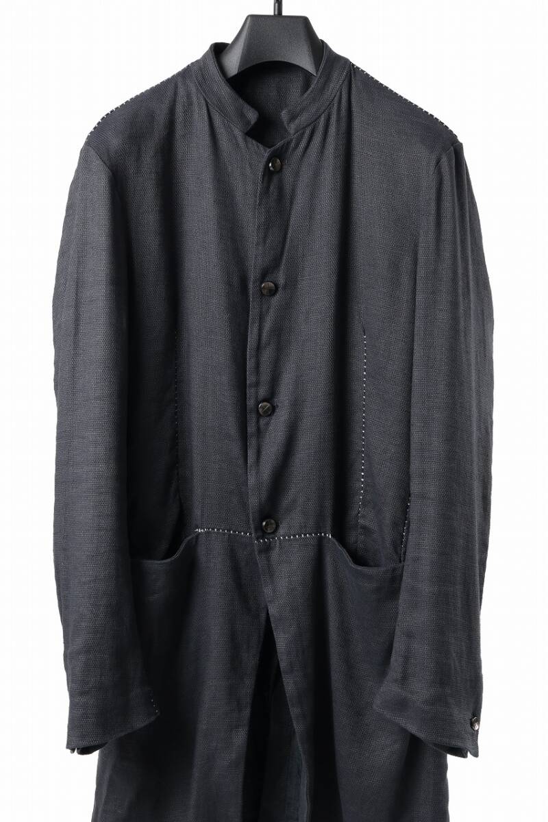 incarnation OVER LOCKED Short Stand Collar 4B Long Jacket Lined 定価112500円 m.a+ ISAMU KATAYAMA ...