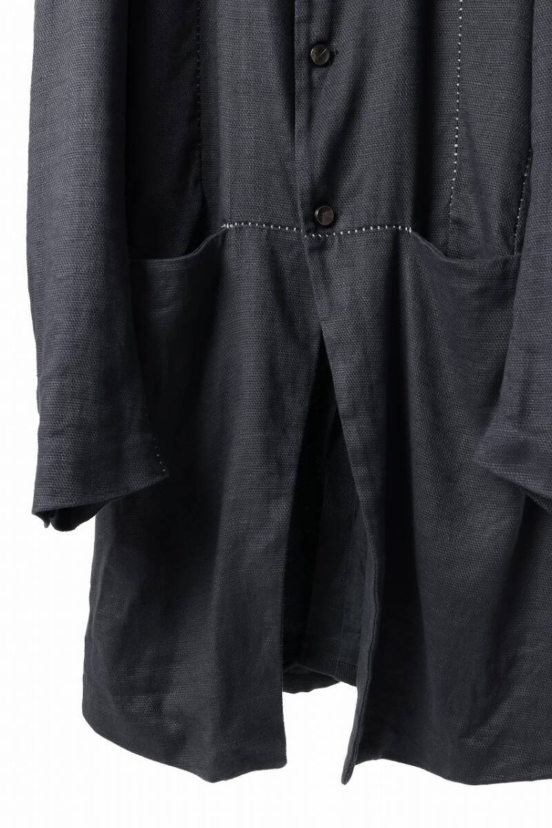 incarnation OVER LOCKED Short Stand Collar 4B Long Jacket Lined 定価112500円 m.a+ ISAMU KATAYAMA ...
