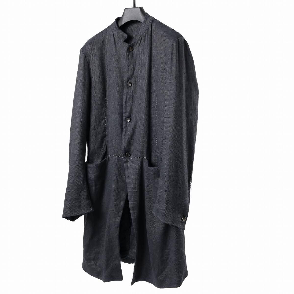 incarnation OVER LOCKED Short Stand Collar 4B Long Jacket Lined 定価112500円 m.a+ ISAMU KATAYAMA ...