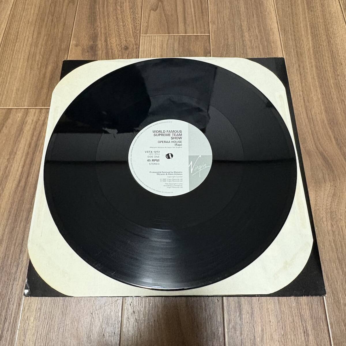 Malcolm McLaren's World Famous Supreme Team Show - Operaa House Rap / レコード UKオリジナル Stussy Virgin ...