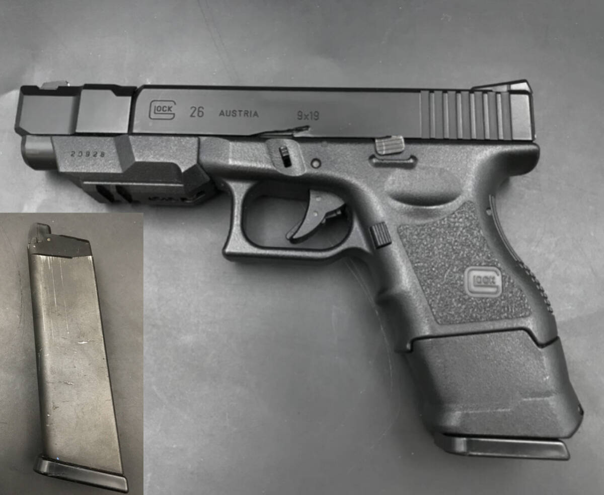 0122-04 東京マルイ BPD199 グロック26 GLOCK AUSTRIA ガスガン エアガン 9×19 マガジン ASGK 現状品 動作未確認(ガスガン)｜売買されたオークション情報 ...