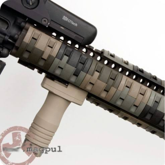 実物 廃盤品 MAGPUL USA XTM Rail Panels 各色セット 約8セット分 マグプル アメリカ製 / KAC ナイツ ...