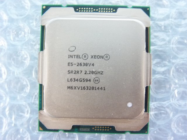 1OQU // Intel Xeon E5-2630 V4 2.2GHz SR2R7 Broadwell-EP R0 Socket2011-3 LGA // Fujitsu PRIMERGY ...