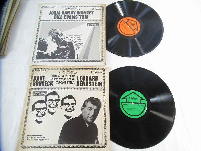RARE BROADCAST PERFORMANCES Ozone LP10組 Miles Davis / John Coltrane / Sonny Rollins 他 JAZZ レコード ...