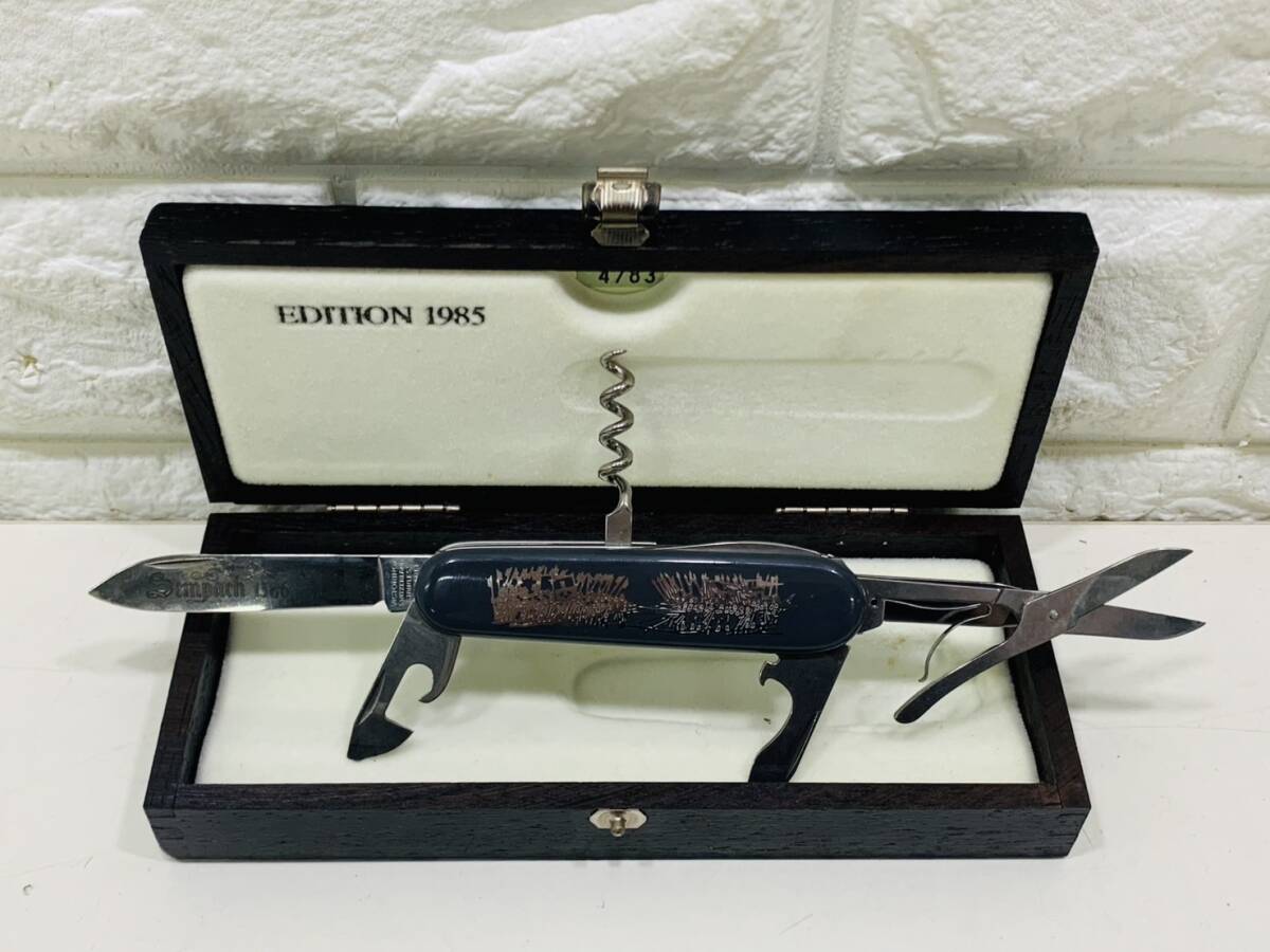 M341 絶版 当時物 限定 コレクターズ ナイフ シリーズ センパッハの戦い 1386 VICTORINOX Battle of Sempach 1386 Edition 1985 ...