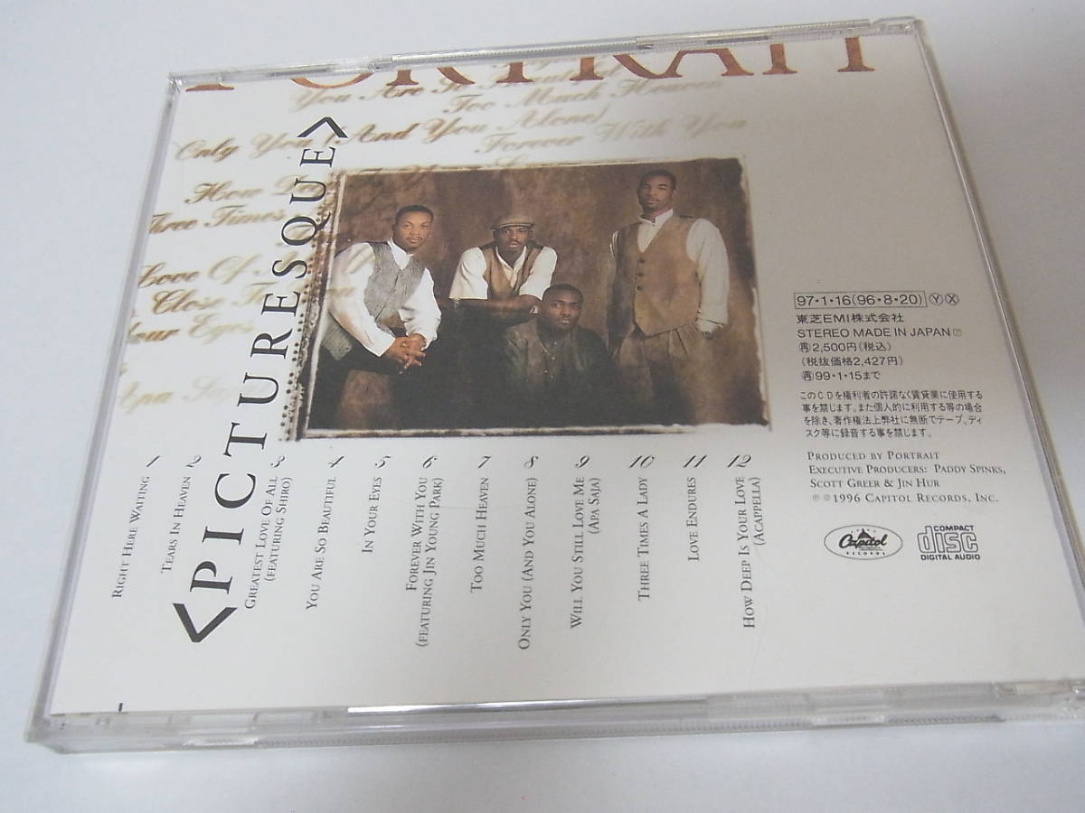 Portrait / Picturesque 12TRX 1997 Original CD(R&B、ソウル)｜売買されたオークション情報 ...