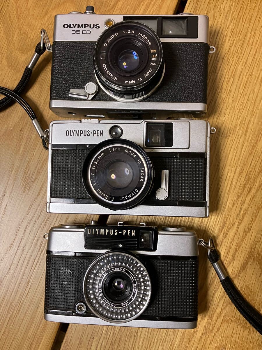 OLYMPUS PEN EE-3 / D.Zuiko 28mm F3.5 OLYMPUS-PEN EED 1:1.7 f=32mm ...