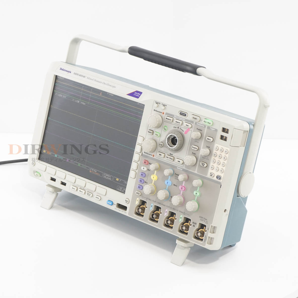 DW 8日保証 校正2025年7月ま 有効 MDO4054C MDO4000 Tektronix 500MHz 2.5GS/s テクトロニクス Mixed Domain ...