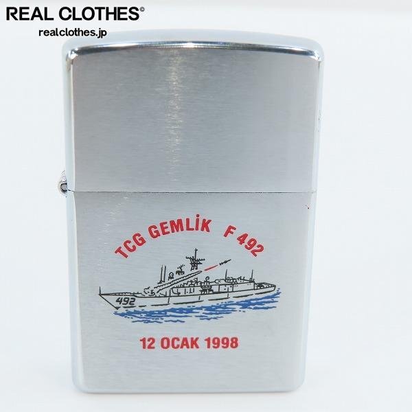 ZIPPO/ジッポー アメリカ海軍 TCG GEMLIK F 492 12 OCAK 1998 99年製 /UPK(ミリタリー)｜売買された ...