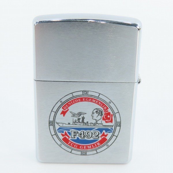 ZIPPO/ジッポー アメリカ海軍 TCG GEMLIK F 492 12 OCAK 1998 99年製 /UPK(ミリタリー)｜売買された ...