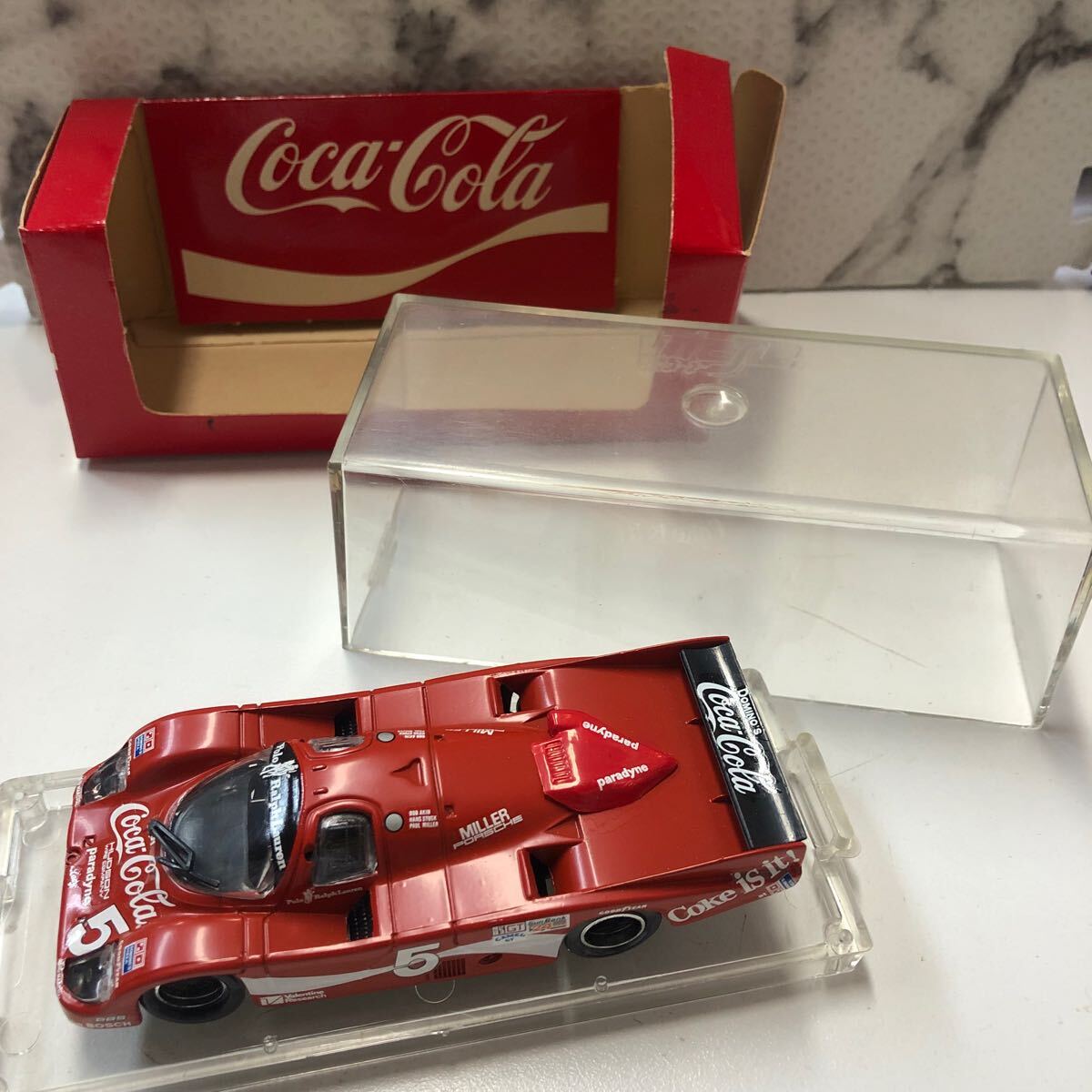 751b23b0 超 コカコーラ 別注 1/43 ポルシェ 962C Coca Cola 5号 IMSA PORSCHE ルマン(レーシング ...