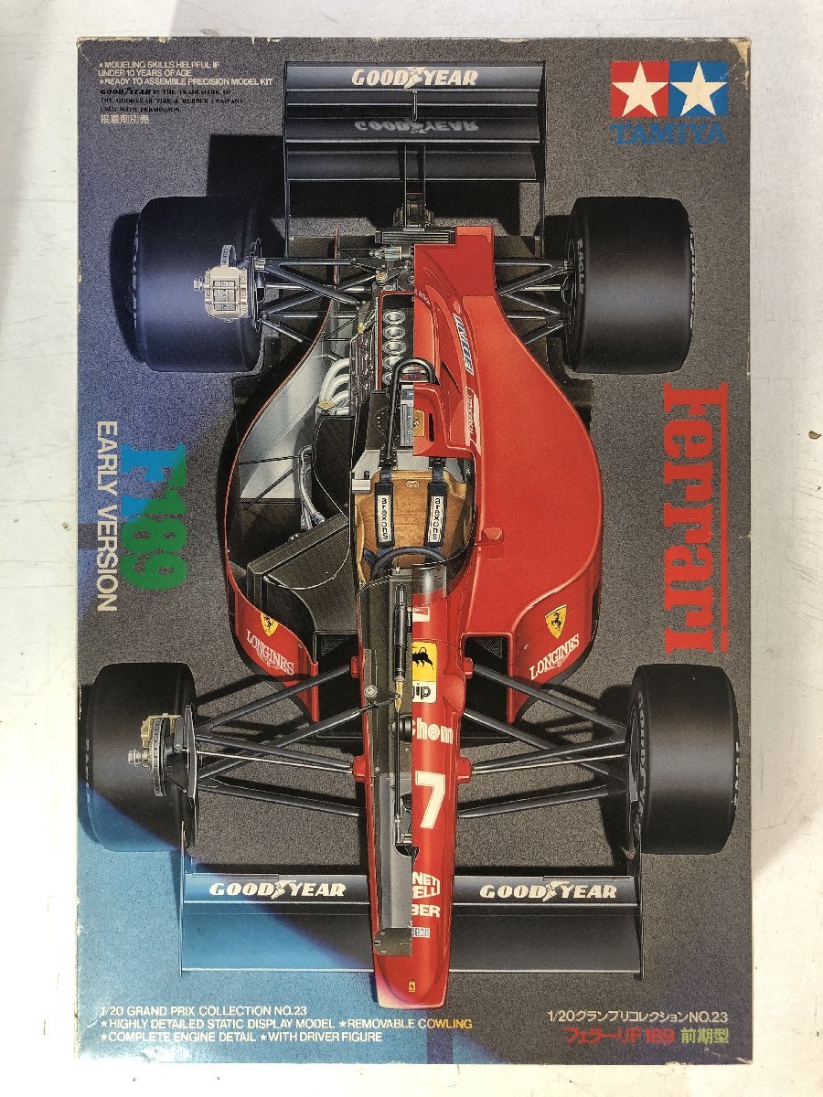 未組立プラモデル TAMIYA FERRARI F189 前期型 1/20 組説付 F1フェラーリF189 グランプリコレクションNo.23ジョンバーナード 日本製(フォーミュラ)｜売買された ...
