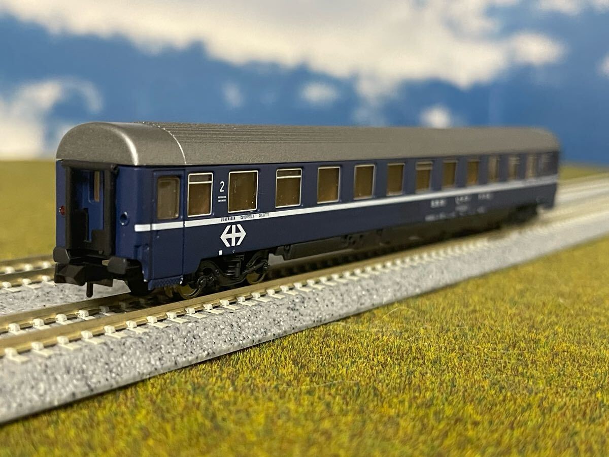 Nゲージ ARNOLD 3732 スイス連邦鉄道 ユーロフィマ2等簡易寝台車 SBB CFF FFS 2nd class type Bm(外国車輌)｜売買されたオークション情報、yahooの ...