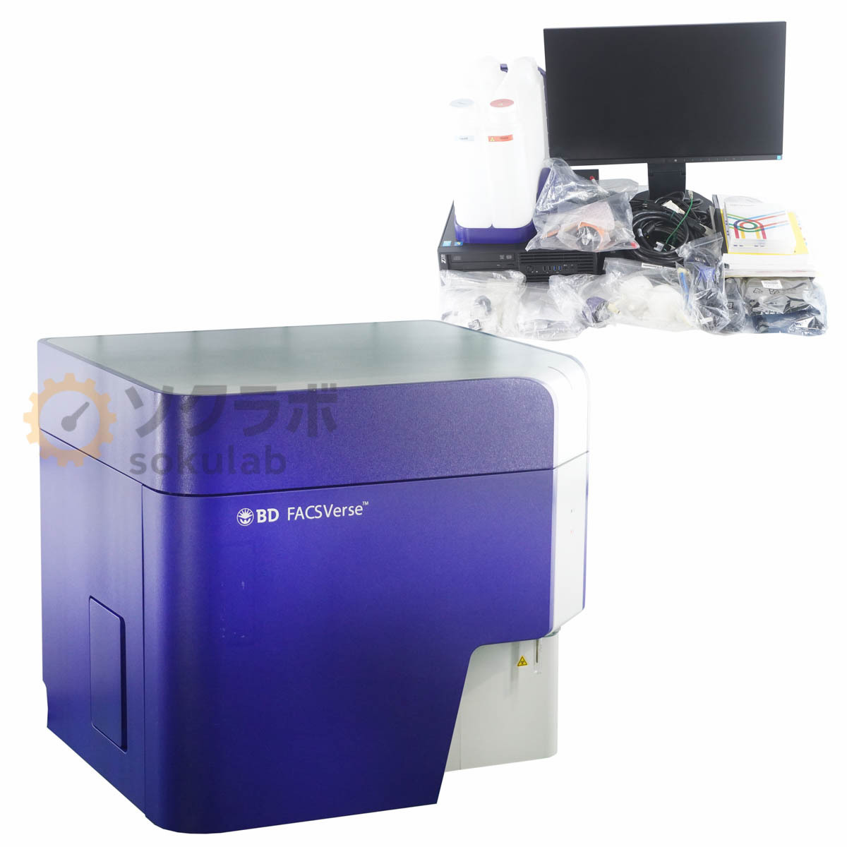 DW 8日保証 FACSVerse BD Flow Cytometer Cell Analyzer PC付 ベクトン ディッキンソン フロー ...
