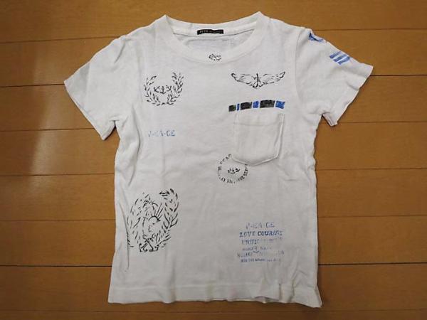 メール便OK FITH フィス プリント Tシャツ 120cm/白(130（125～134cm）)｜売買されたオークション情報、yahooの商品情報をアーカイブ公開 - オークファン ...