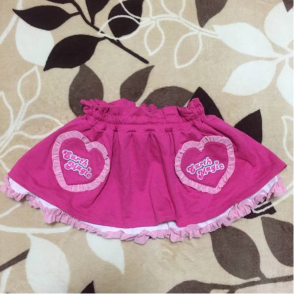 12.EARTHMAGICぷっくりリボン付きスカート110(スカート)｜売買されたオークション情報、yahooの商品情報をアーカイブ公開 - オークファン（aucfan.com）