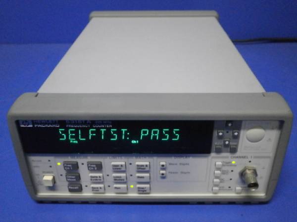 HP 53181A FREQUENCY COUNTER(その他)｜売買されたオークション情報、yahooの商品情報をアーカイブ公開 ...