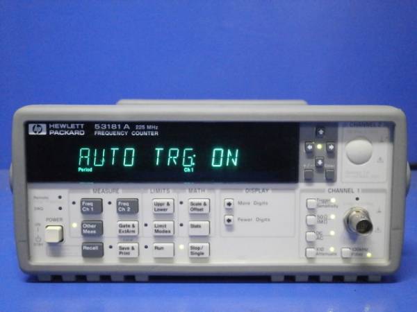 HP 53181A FREQUENCY COUNTER(その他)｜売買されたオークション情報、yahooの商品情報をアーカイブ公開 ...