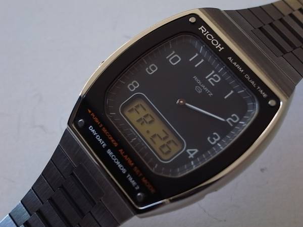 RICOH ALARM DUALTIME リコーAD アラーム デュアル 品(2針＋カレンダー)｜売買されたオークション情報、yahooの商品 ...