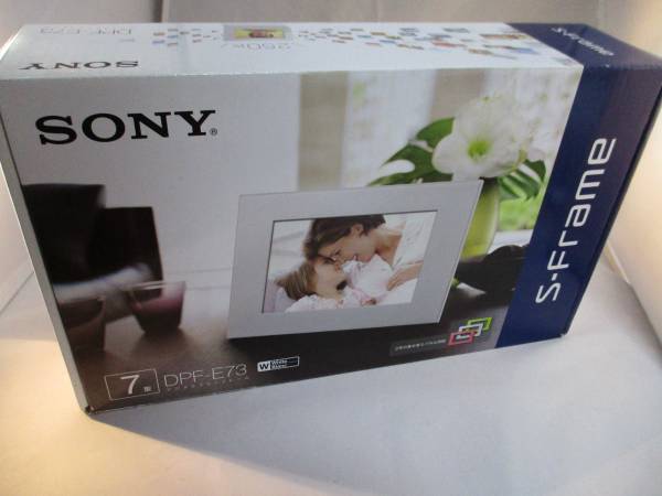 SONY デジタルフォトフレーム DPF-E73 ホワイト(デジタルフォトフレーム)｜売買されたオークション情報、yahooの商品情報を ...
